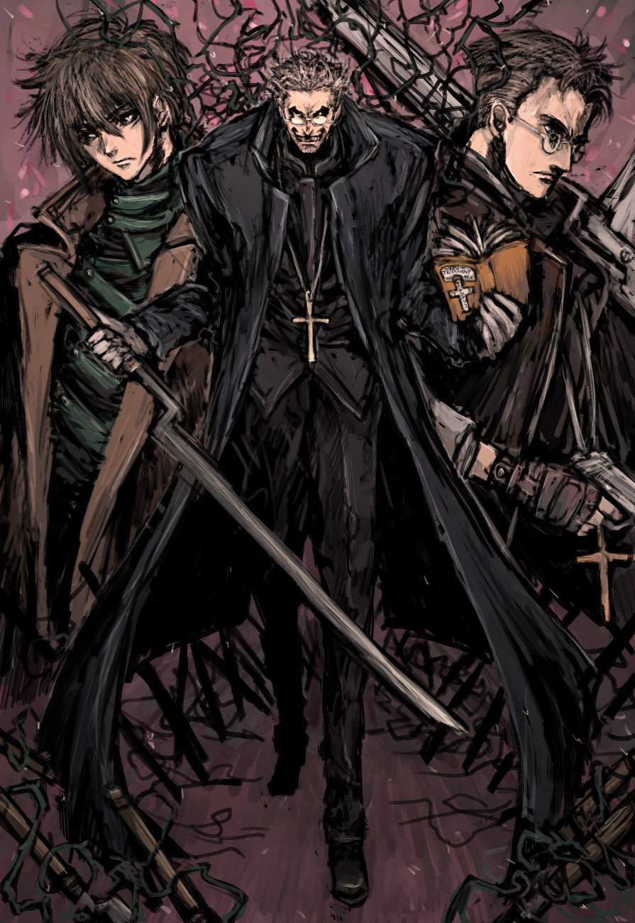 Safebooru - bayonet bible blonde hair character request cross ...