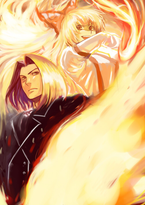 Safebooru - bow crossover fire fujiwara no mokou hair bow inoichi ...