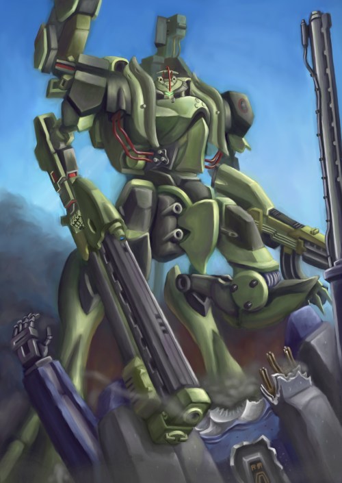 Safebooru - armored core chain gun gun lisa (armored core) mecha ...