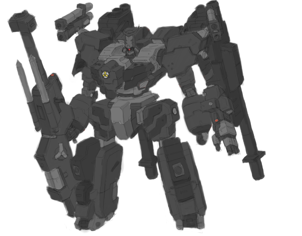 Safebooru - armored core armored core: for answer cannon fanart grenade ...