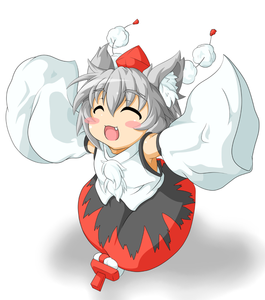 Safebooru - armpits blush stickers chibi closed eyes detached sleeves ...