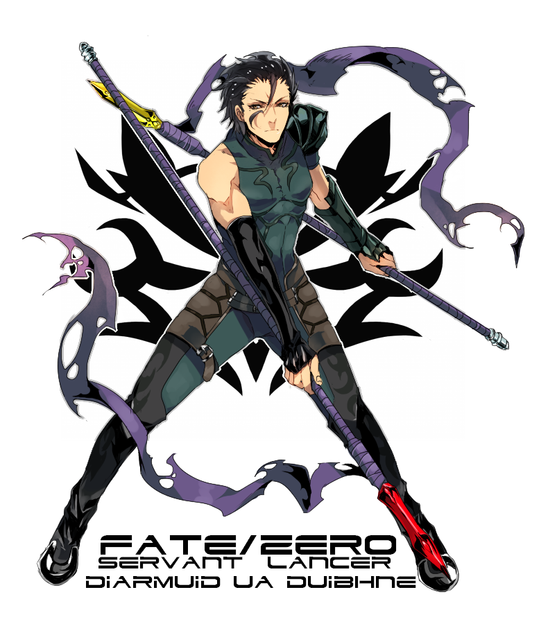 Safebooru - black hair command spell dual wielding fate/stay night fate ...