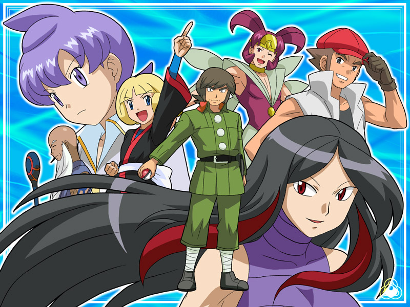 Safebooru - 4boys azami (pokemon) datsura (pokemon) heath (pokemon ...