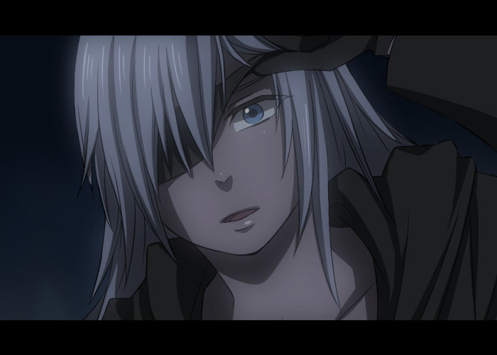 Safebooru - 1boy blindfold blue eyes cloak gloves kingdom hearts ...