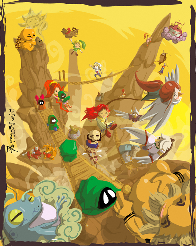 Safebooru - bridge character request cucco cyclos cyclos (the legend of ...