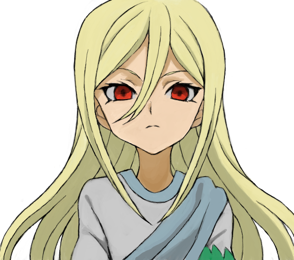 Safebooru - afuro terumi androgynous armband bakkanda blonde hair face ...