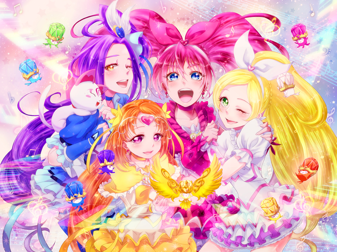 Safebooru - cure beat cure melody cure muse cure muse (yellow) cure ...