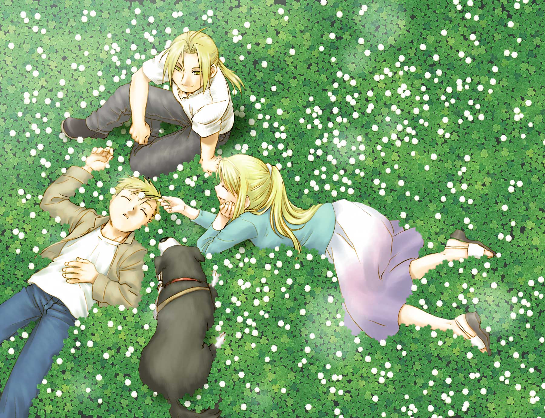 Safebooru - blonde hair den (fma) den (fullmetal alchemist) edward ...