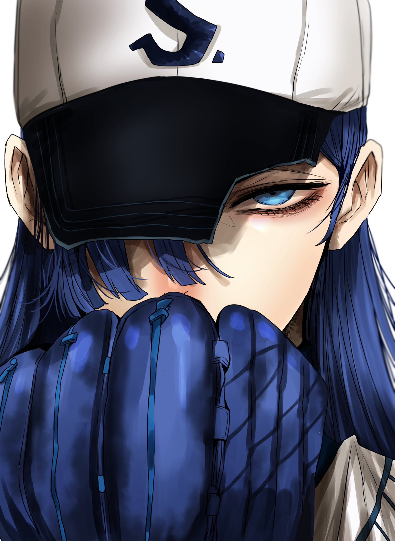 Safebooru - 1girl ado (singer) asymmetrical bangs bangs baseball cap ...