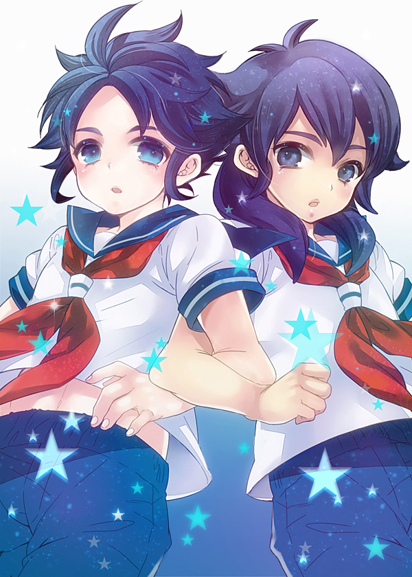 Safebooru - bad id blue eyes blue hair inazuma eleven inazuma eleven ...