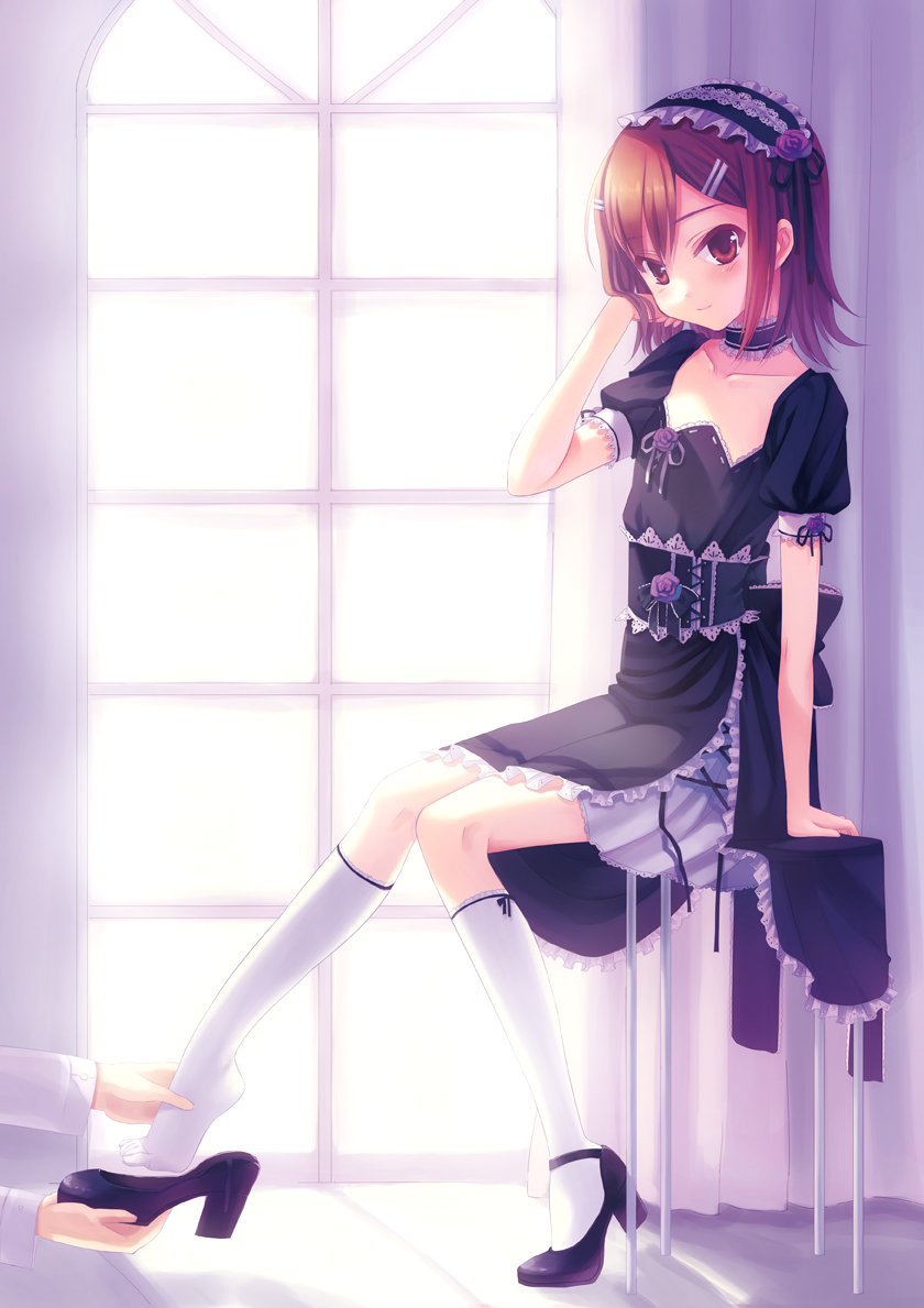 Safebooru - bad id baka to test to shoukanjuu brown hair ...