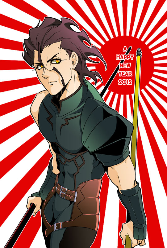 Safebooru - 1boy 2012 ahoge black hair eyelashes fabu0405 fate/zero ...