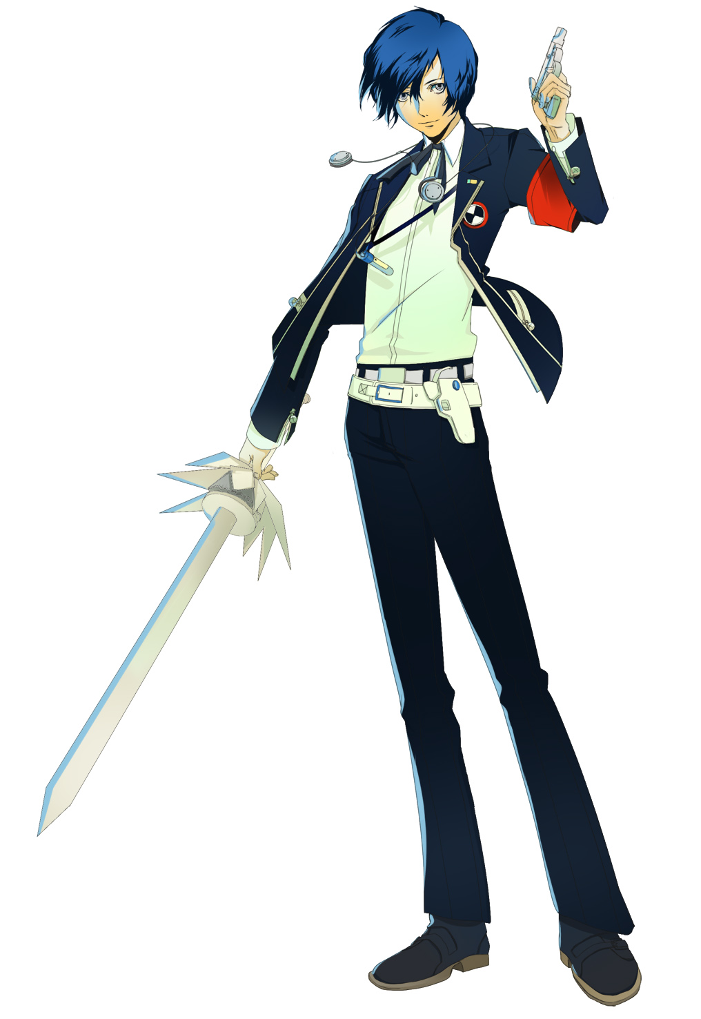 Safebooru - arisato minato armband asami haritama bad id blue eyes blue ...