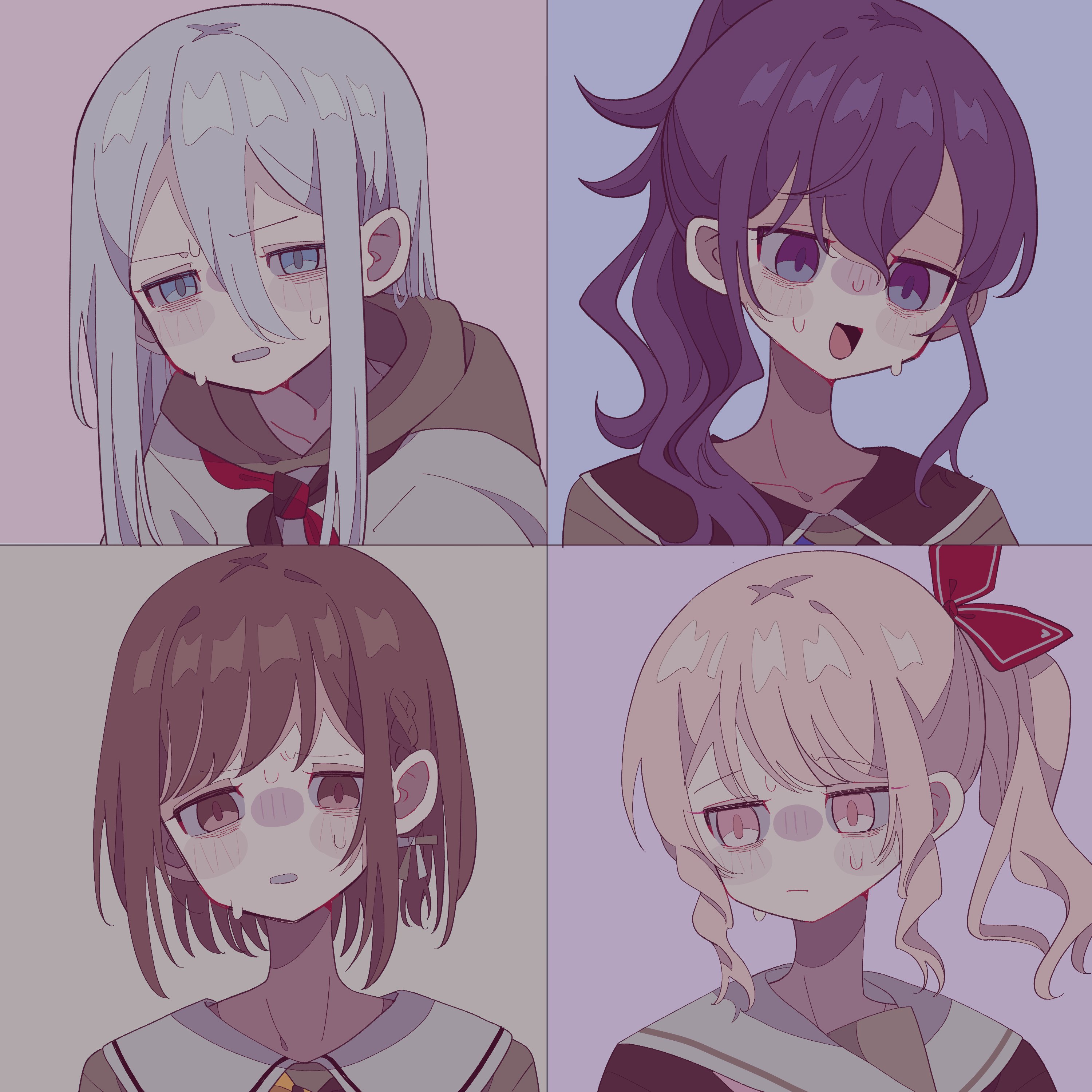 Safebooru - 1other 25-ji nightcord de. (project sekai) 3girls absurdres akiyama mizuki asahina ...