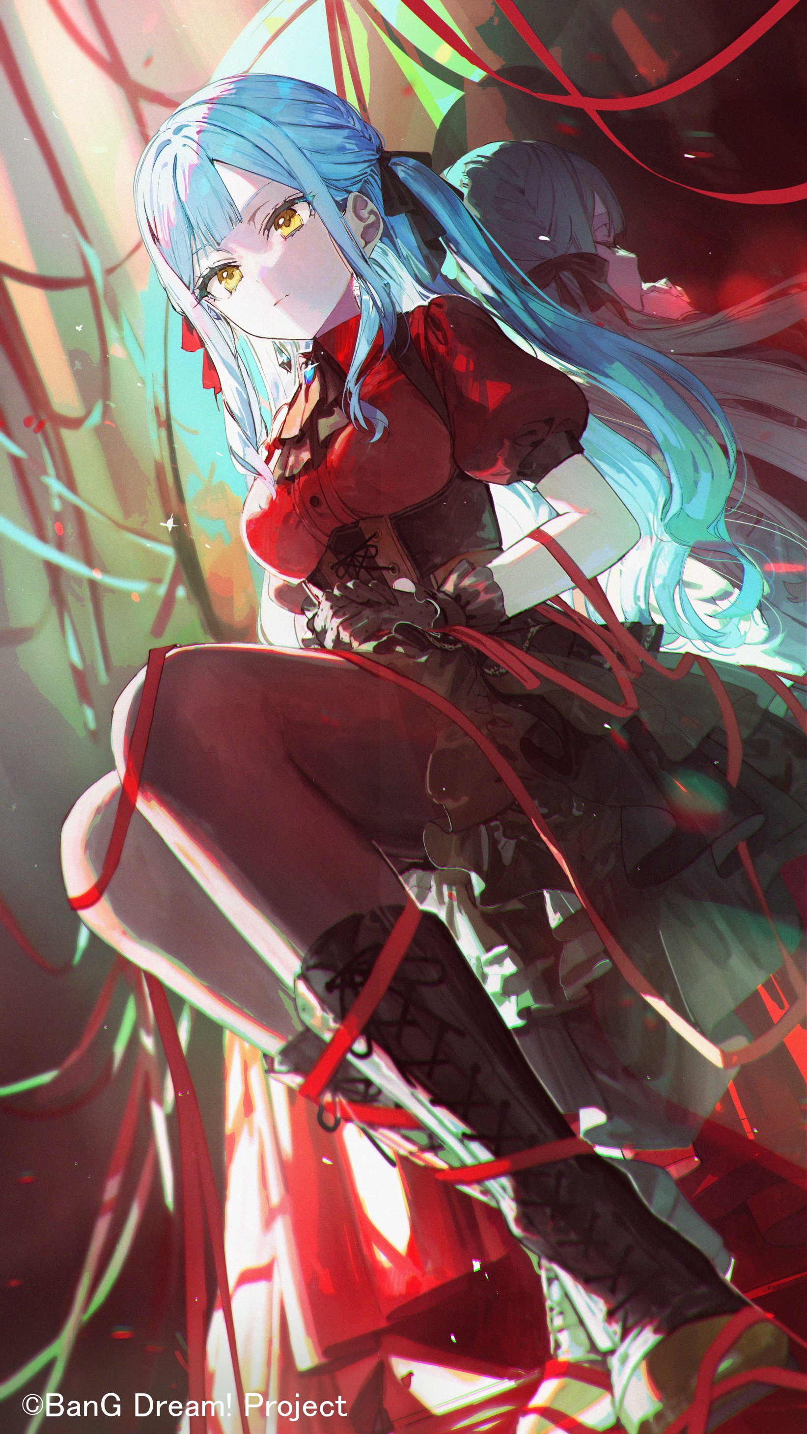 Safebooru - 1girl absurdres ascot bang dream! bang dream! it's mygo!!!!! black ascot black ...