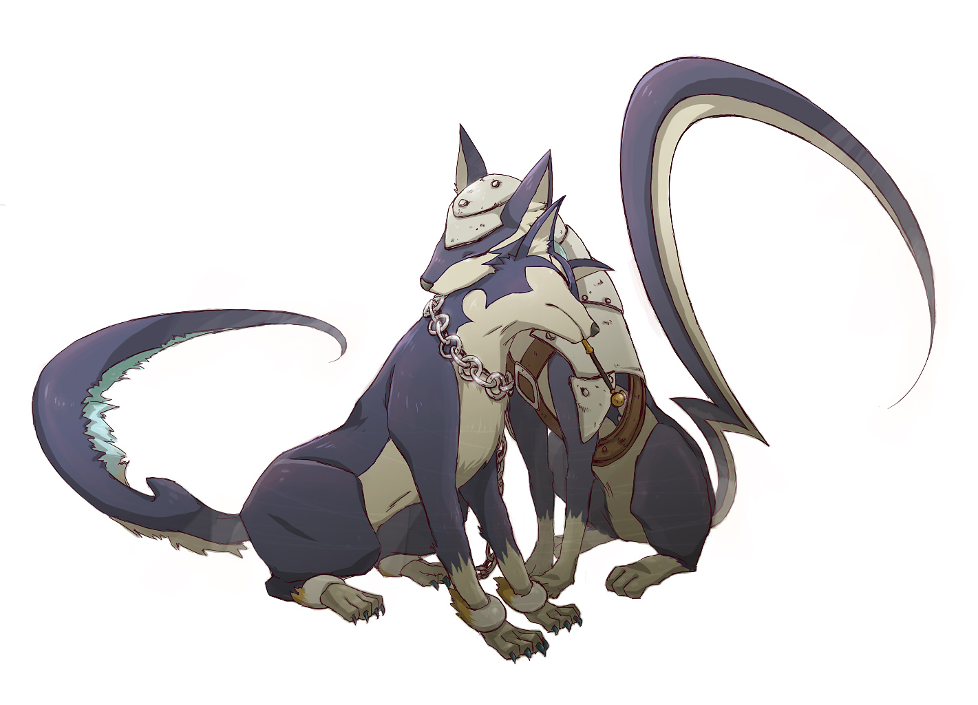 Safebooru - chain chains dog lambert no humans repede tales of (series ...