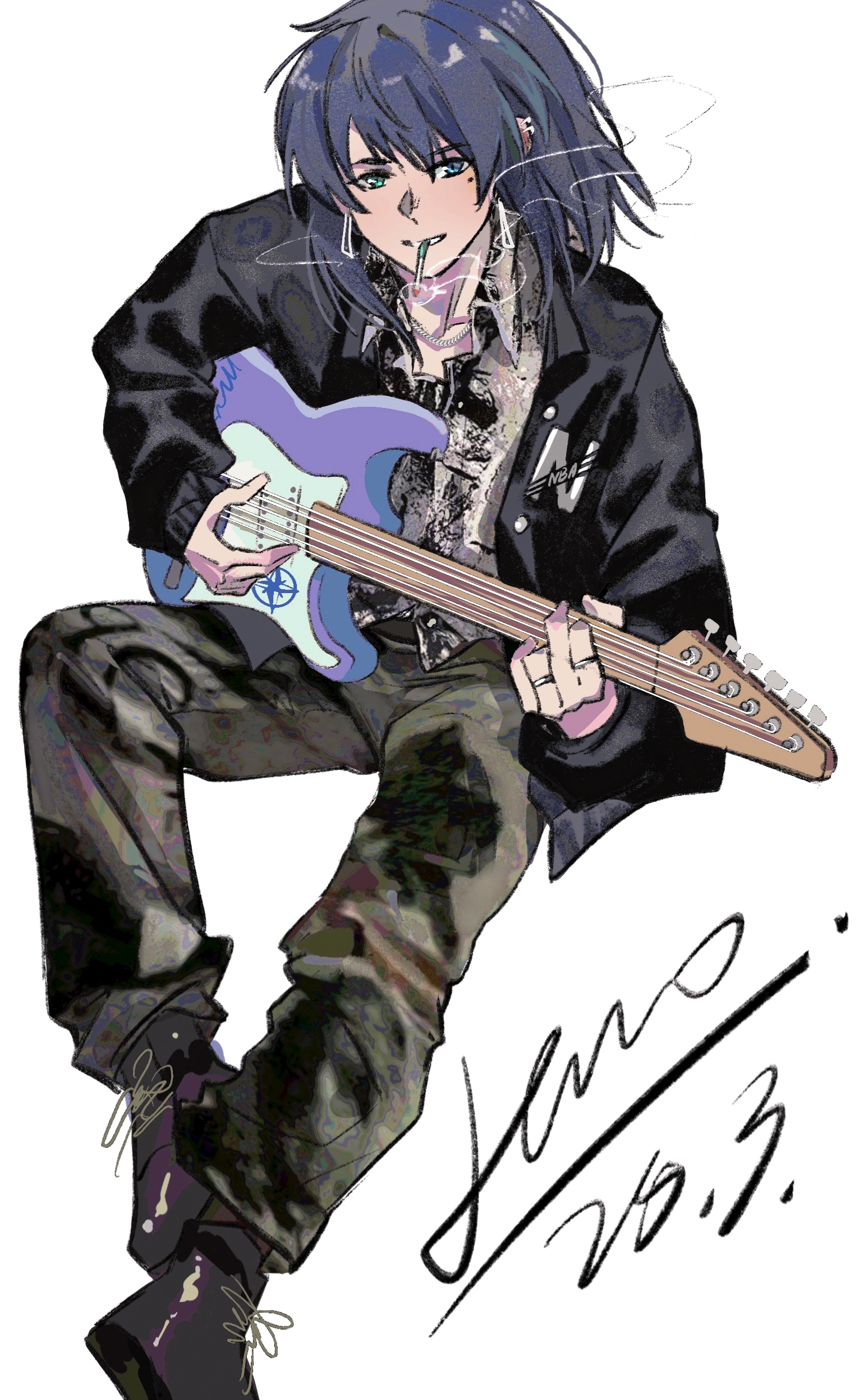 Safebooru - 1girl absurdres artist self-insert bang dream! bang dream! it's mygo!!!!! black hair ...