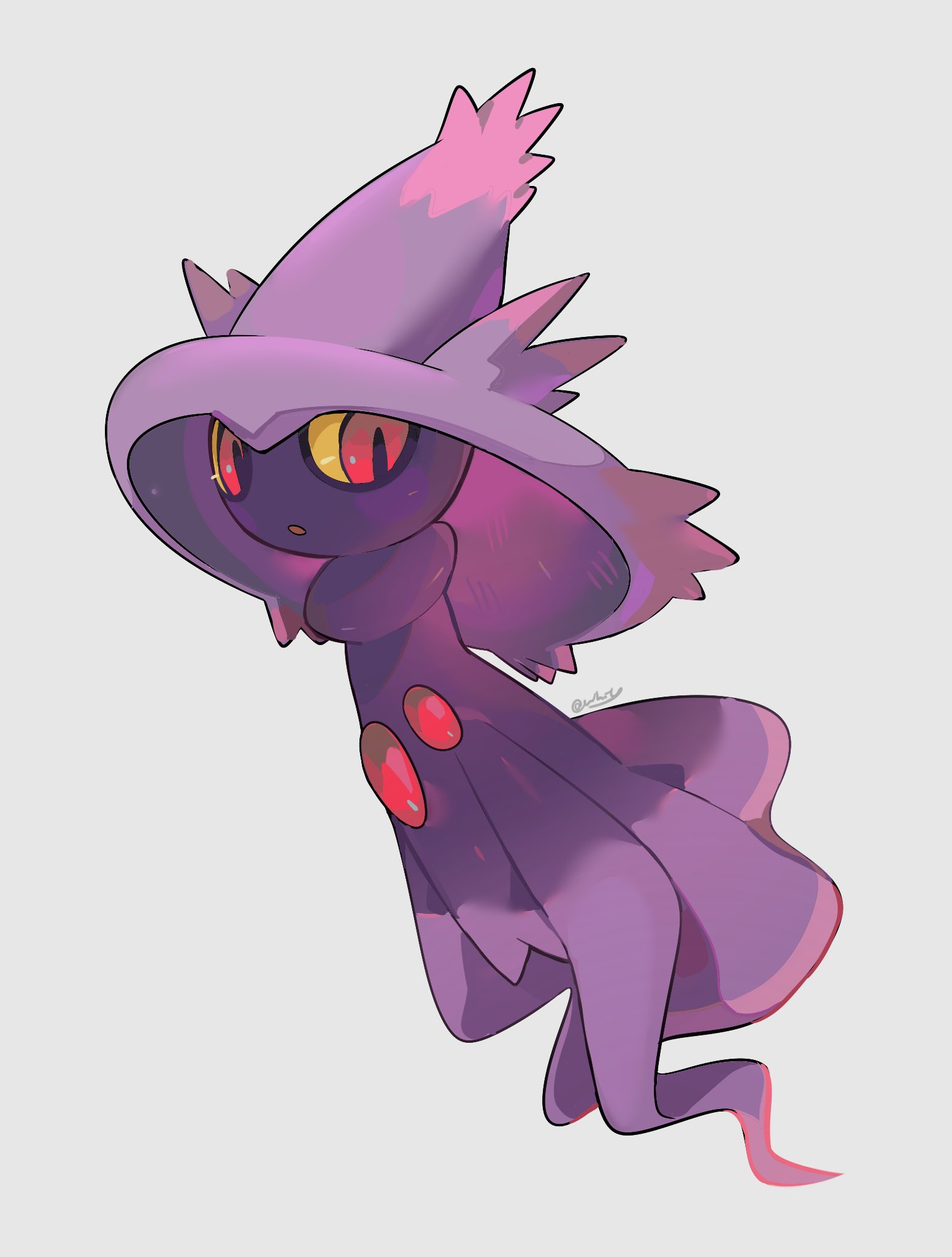 Safebooru - 1other colored sclera commentary request floating gem hat ...