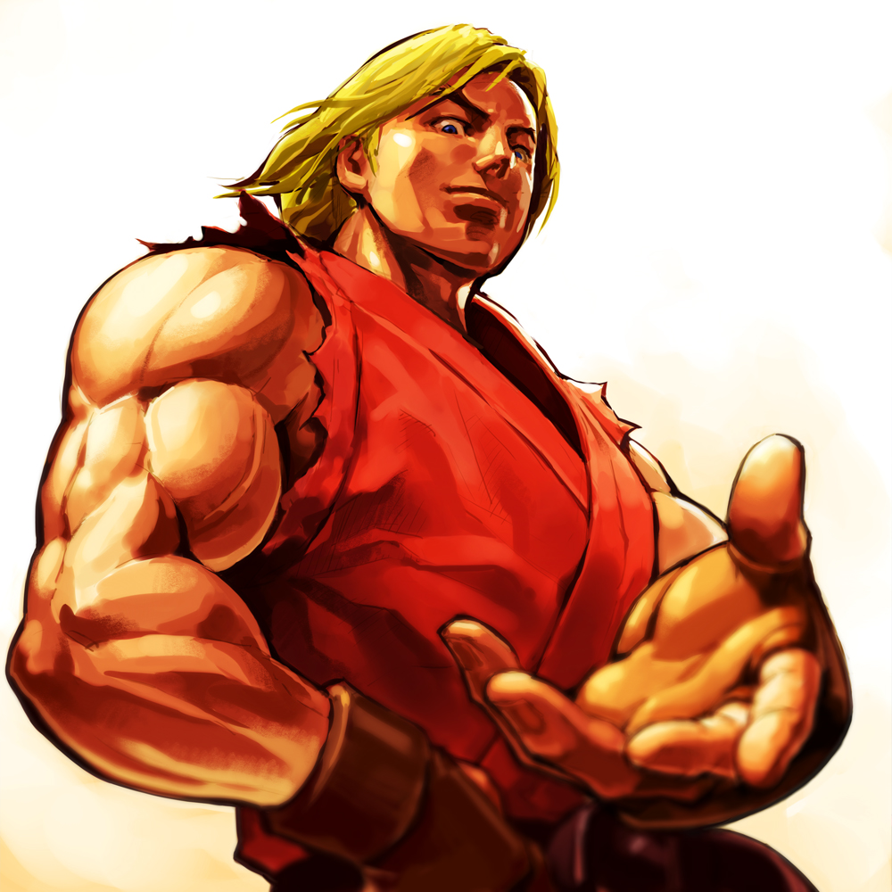 Safebooru - blonde hair blue eyes ken masters male short hair simulex ...