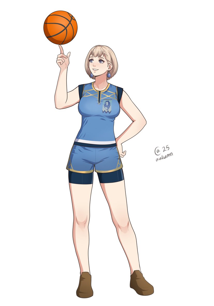 Safebooru - 1girl autumn-sacura ball basketball basketball (object ...