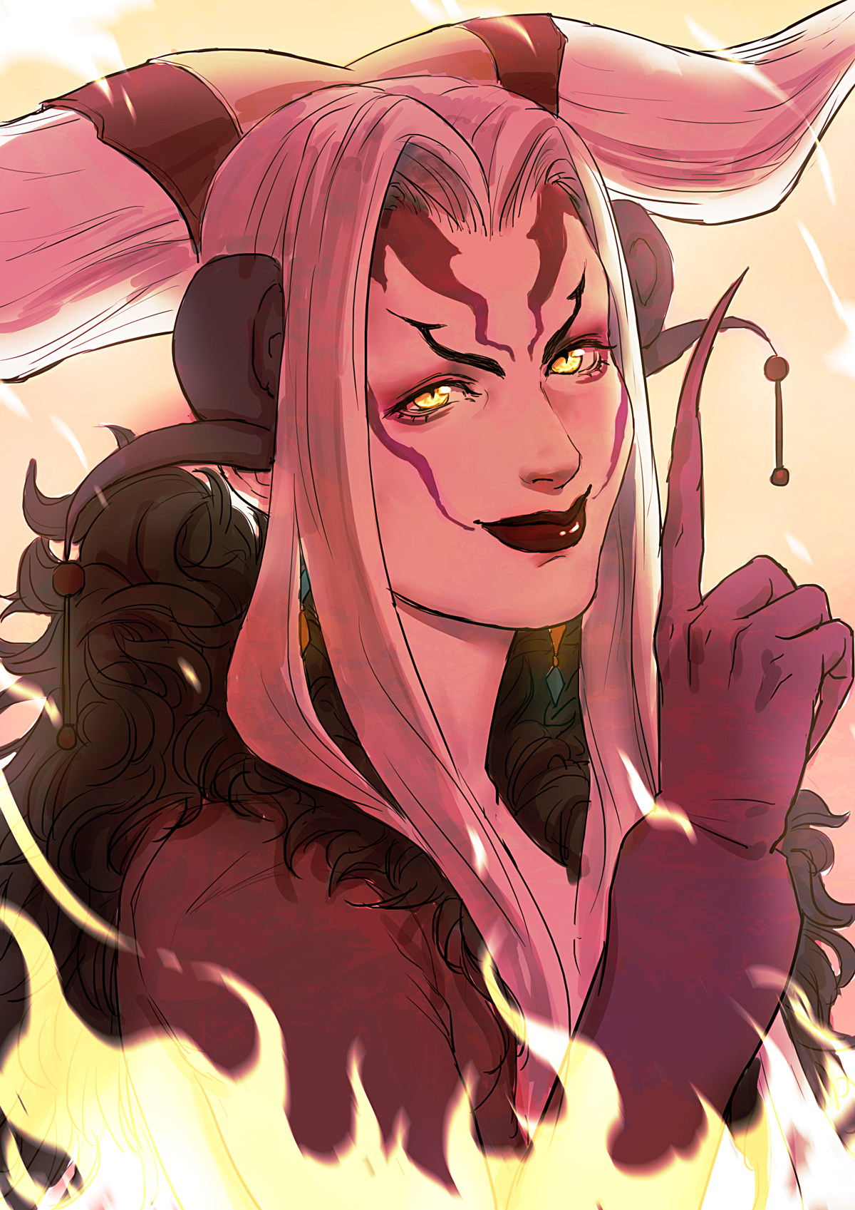 Safebooru - 1girl commentary english commentary facial mark final ...