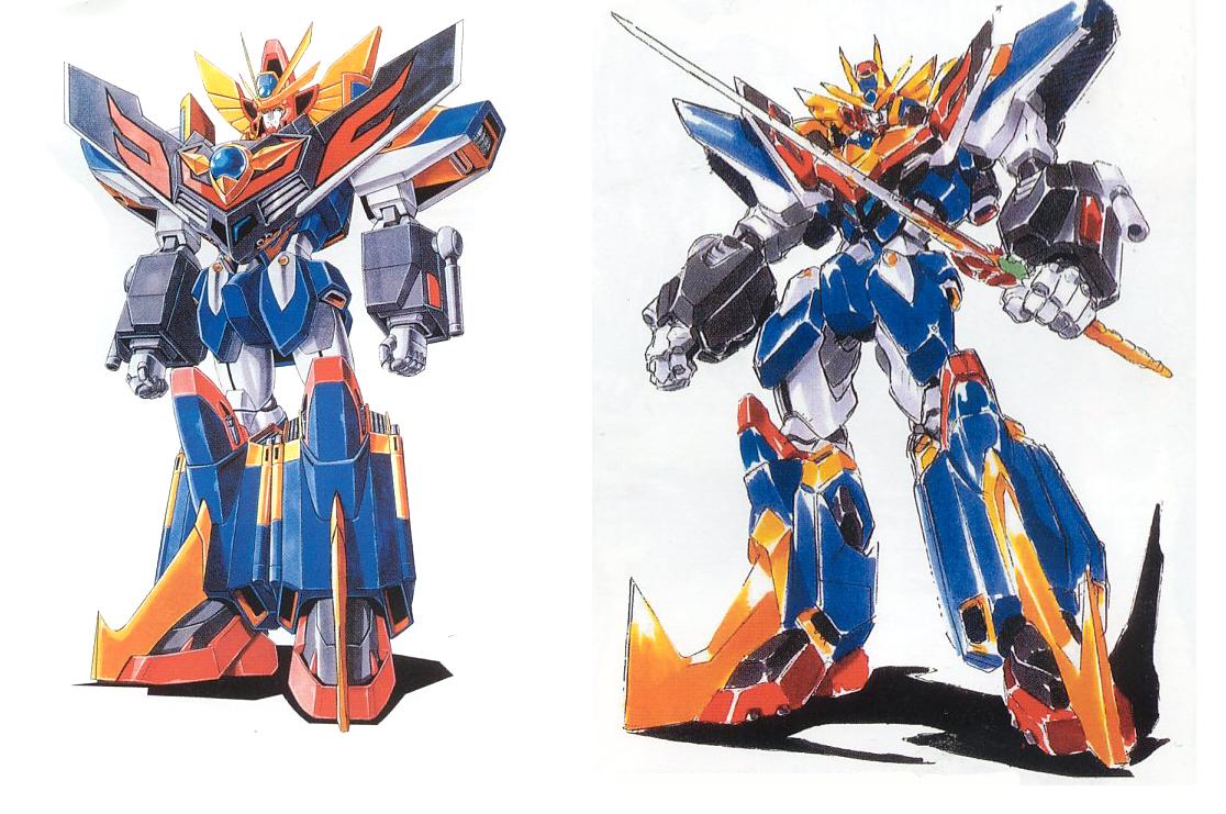 Safebooru - comparison design sketch gravion zwei mecha obari masami ...
