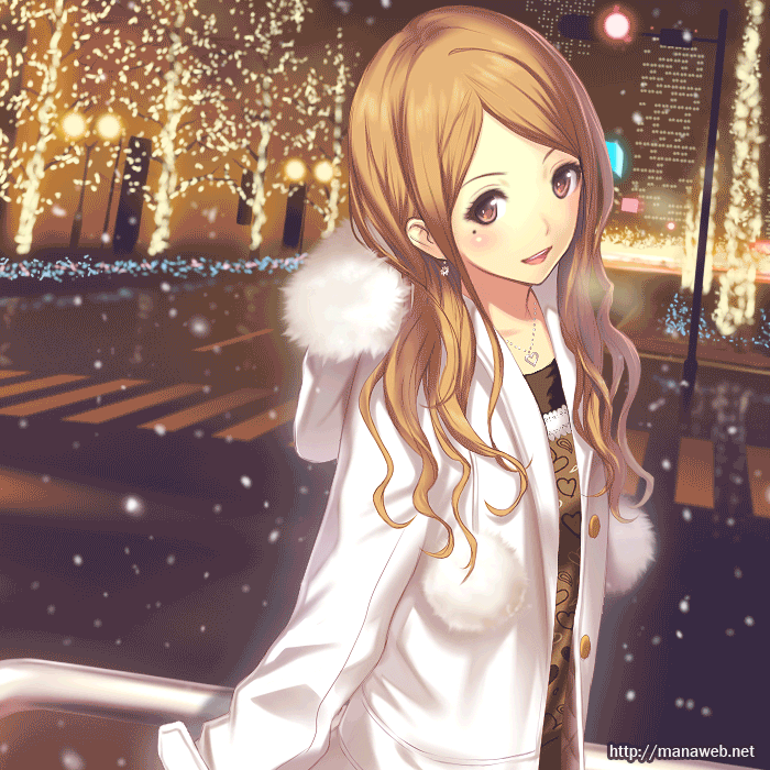 Safebooru - :d ^ ^ animated animated gif bag bare legs blinking brown ...