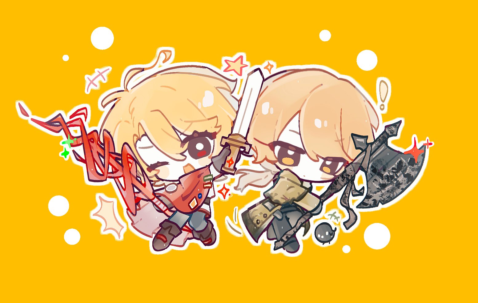 Safebooru - ! +++ 1boy 1girl ^^^ a certain sinclair (project moon ...