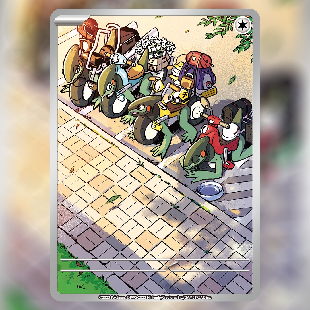 Safebooru - bag bowl bright pupils card (medium) closed eyes closed ...