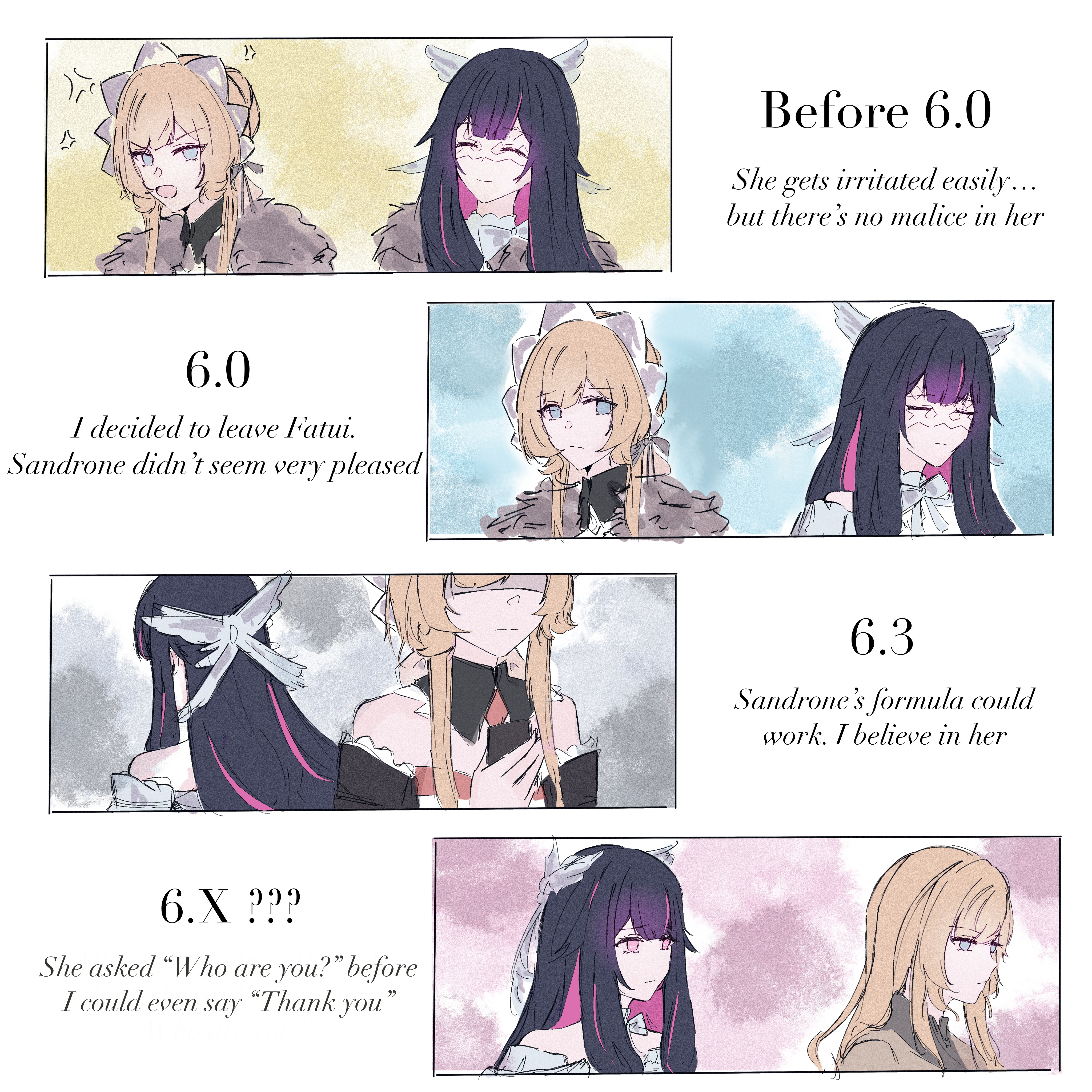 Safebooru - absurdres closed eyes columbina (genshin impact) commentary ...