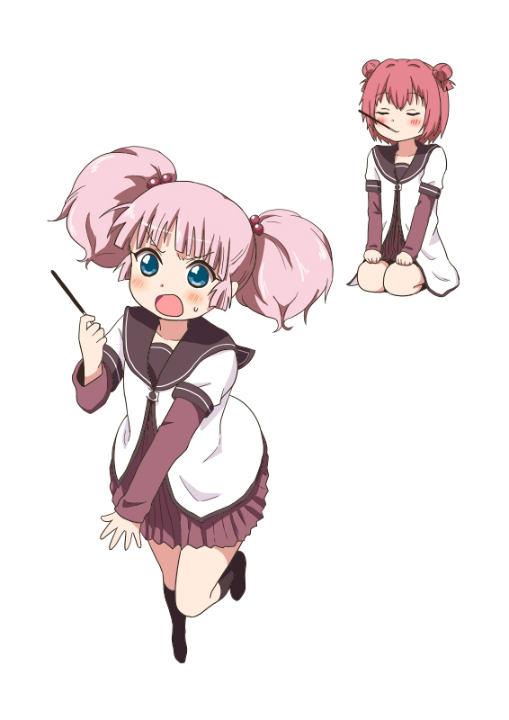 Safebooru - 7001 akaza akari angry black legwear blue eyes blush closed ...