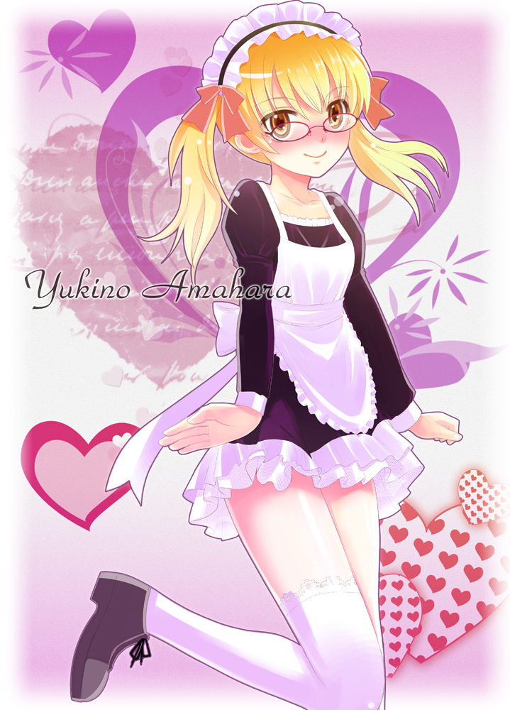 Safebooru - apron blonde hair blush character name crossdressinging ...