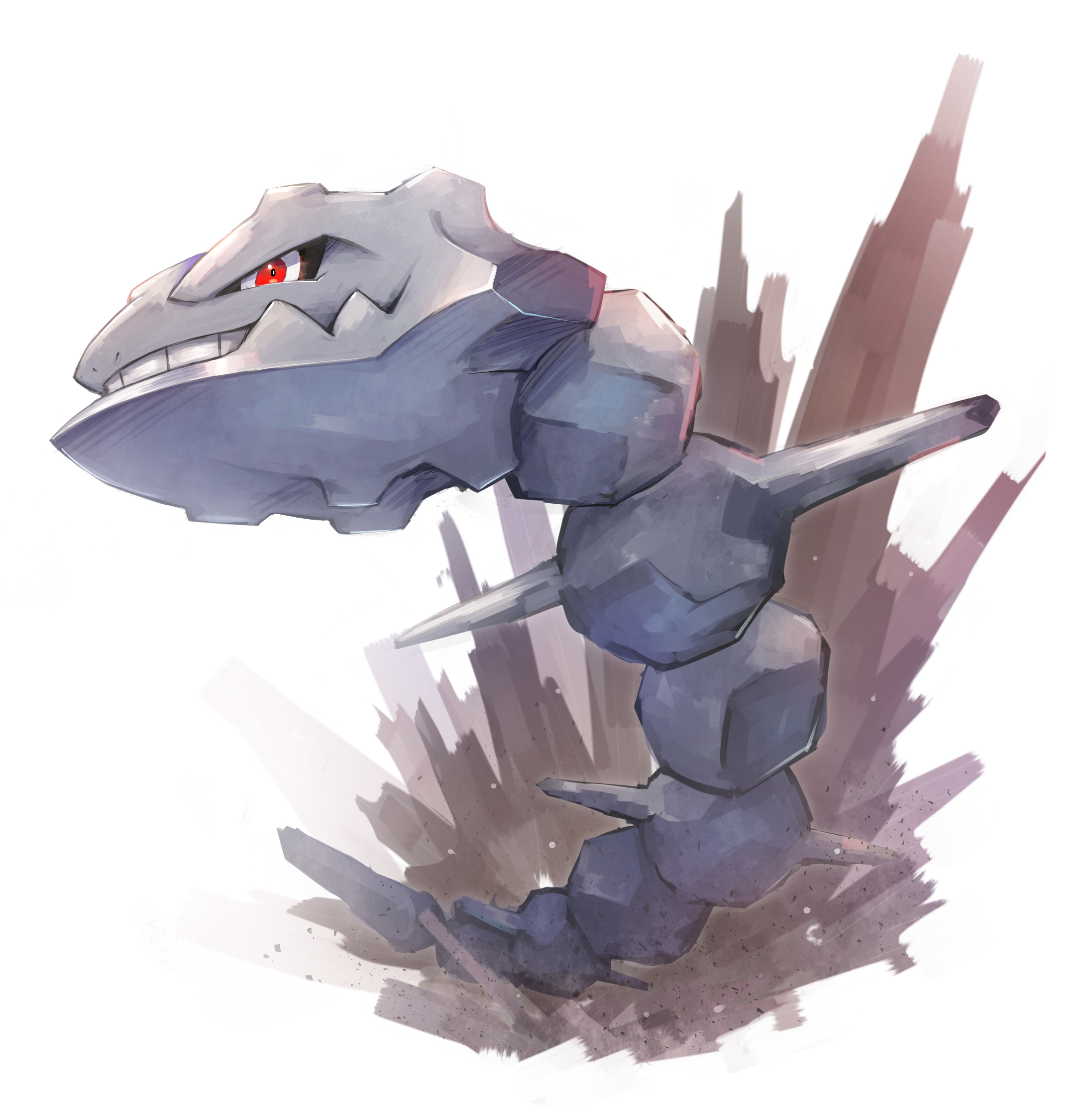 Safebooru - clenched teeth commentary request fang full body highres no ...