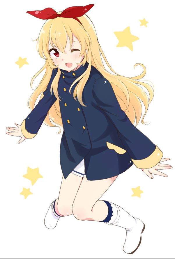 Safebooru - 1girl aikatsu! blonde hair blush boots bow hair bow hoshimiya ichigo long coat long ...