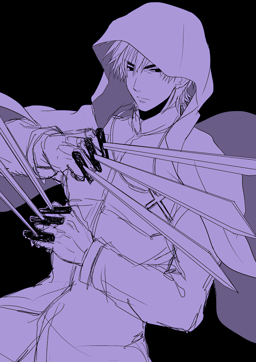 Safebooru - bad id between fingers black keys cross fate/zero fate ...