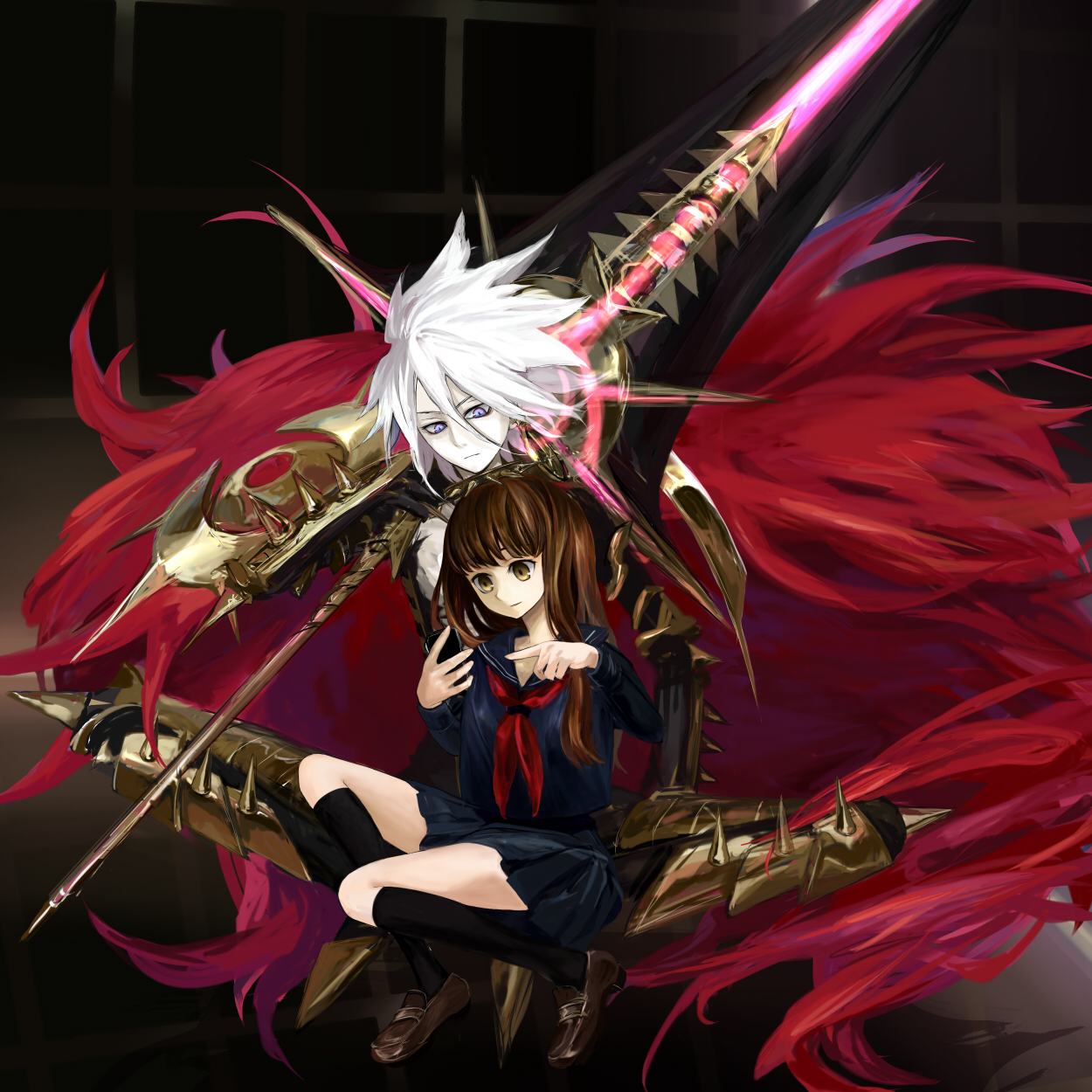 Safebooru - 1girl armor cape crossover fate/apocrypha fate/extra fate ...