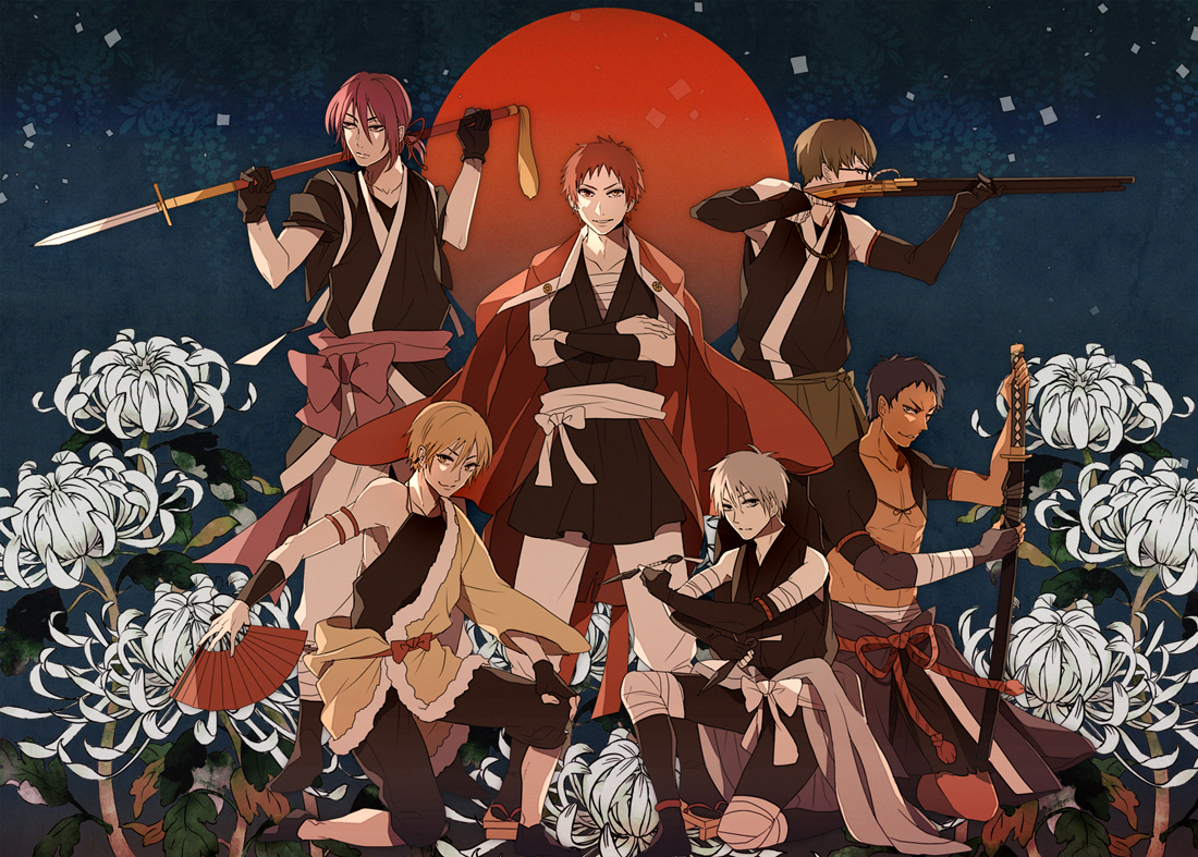 Safebooru Akashi Seijuurou Aomine Daiki Bandage Bandages Blonde Hair 1721