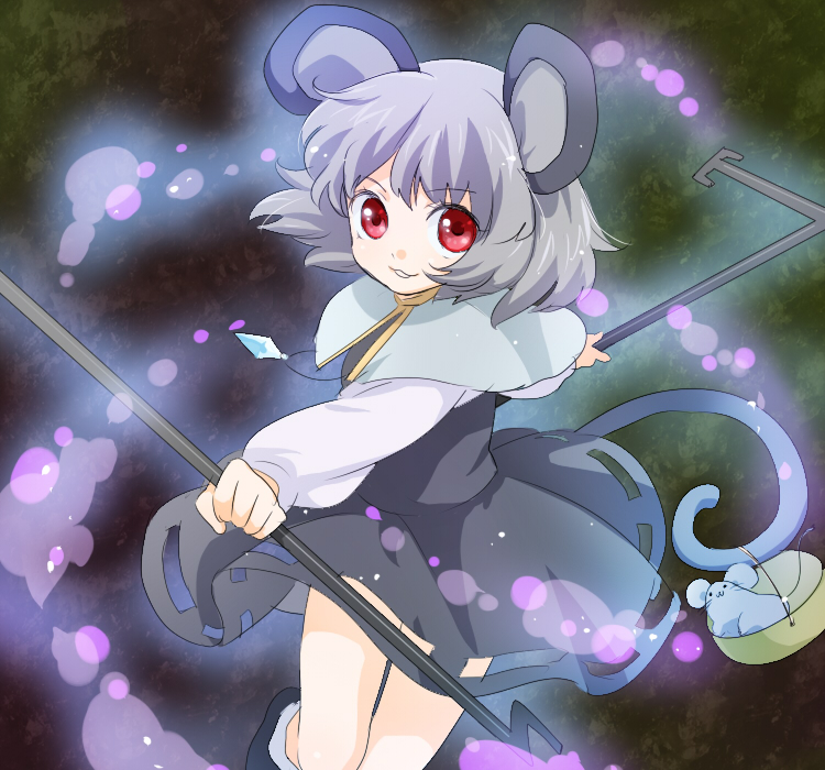 Safebooru - matyinging mouse ears nazrin red eyes solo tail touhou | 84933