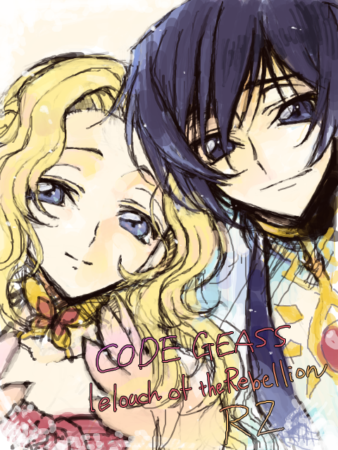 Safebooru - 1girl blonde hair blue eyes brother and sister code geass ...