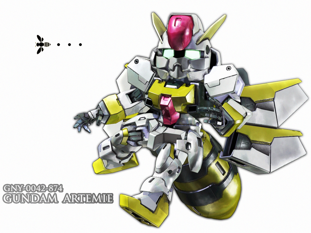 Safebooru - a mituhashi artemie gundam bee gundam gundam 00p mecha ...