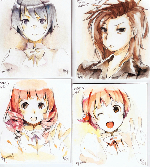 Safebooru - genderswap hakamichi shizune katawa shoujo mikado shiina ...