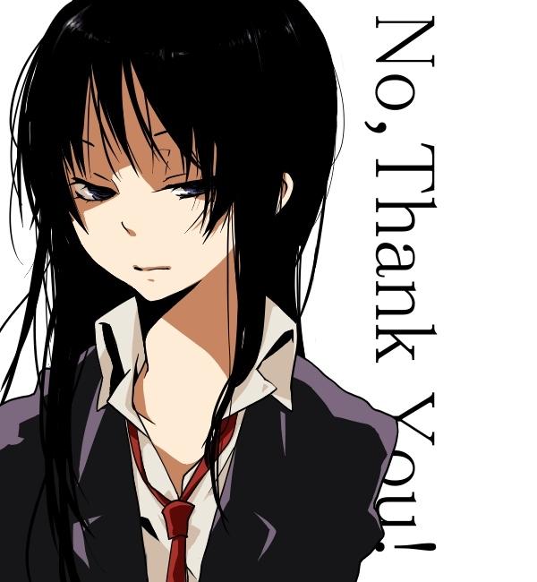 Safebooru - 1girl akiyama mio alternate hairstyle black eyes black hair face hime cut k-on! long ...