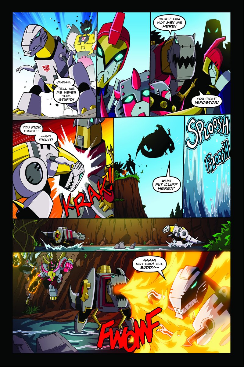 Safebooru - company connection grimlock grimlock (tfa) multi vs (comic ...