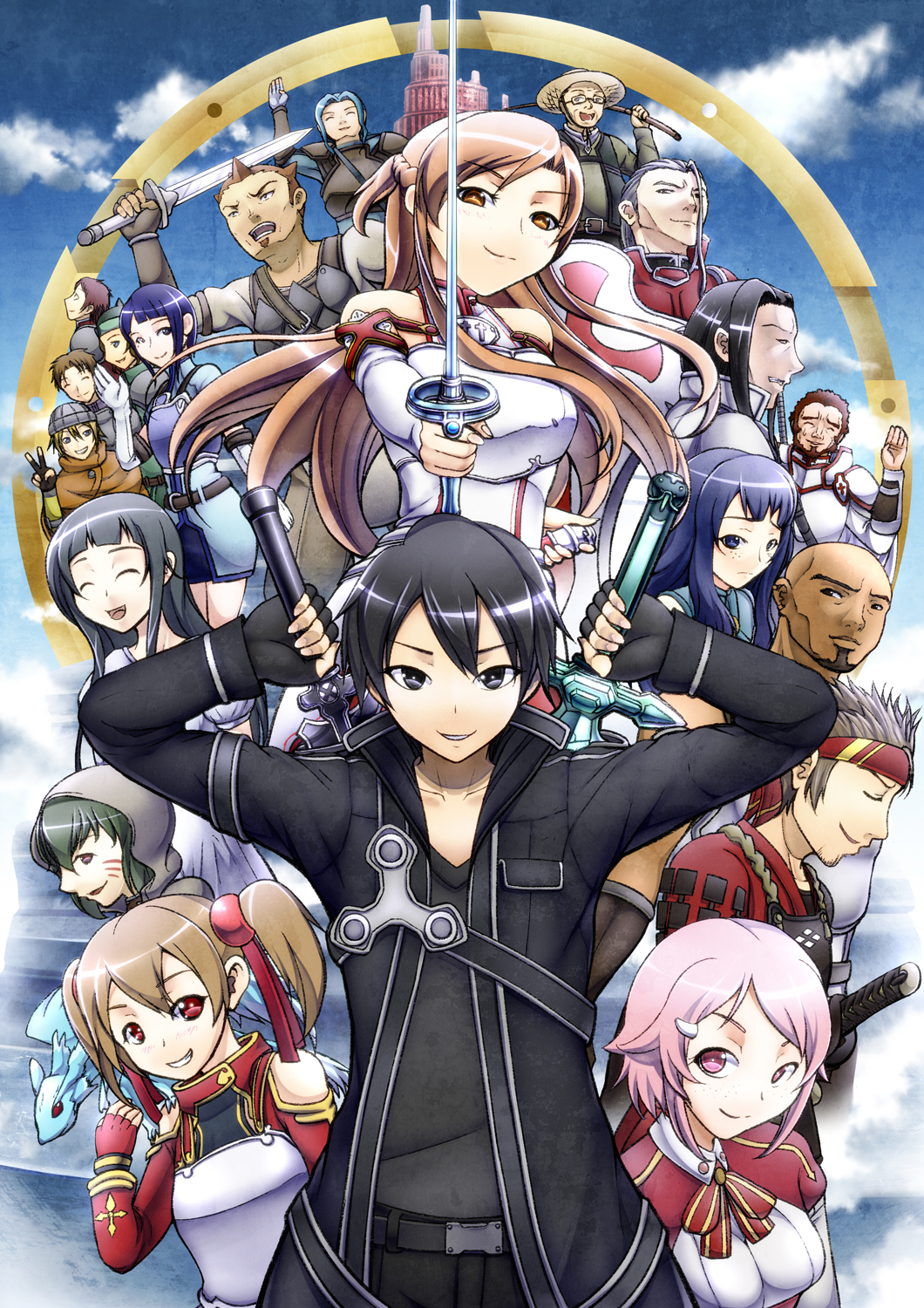 Safebooru - annotated annotation request argo the rat asuna (sao ...