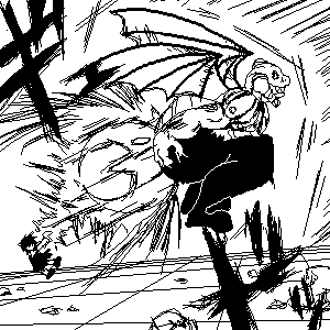 Safebooru - balrog demolt demon girl fight horns konjiki no gash ...