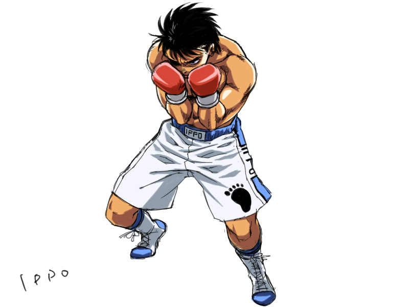 Safebooru - boxing gloves hajime no ippo makunouchi ippo male manly ...