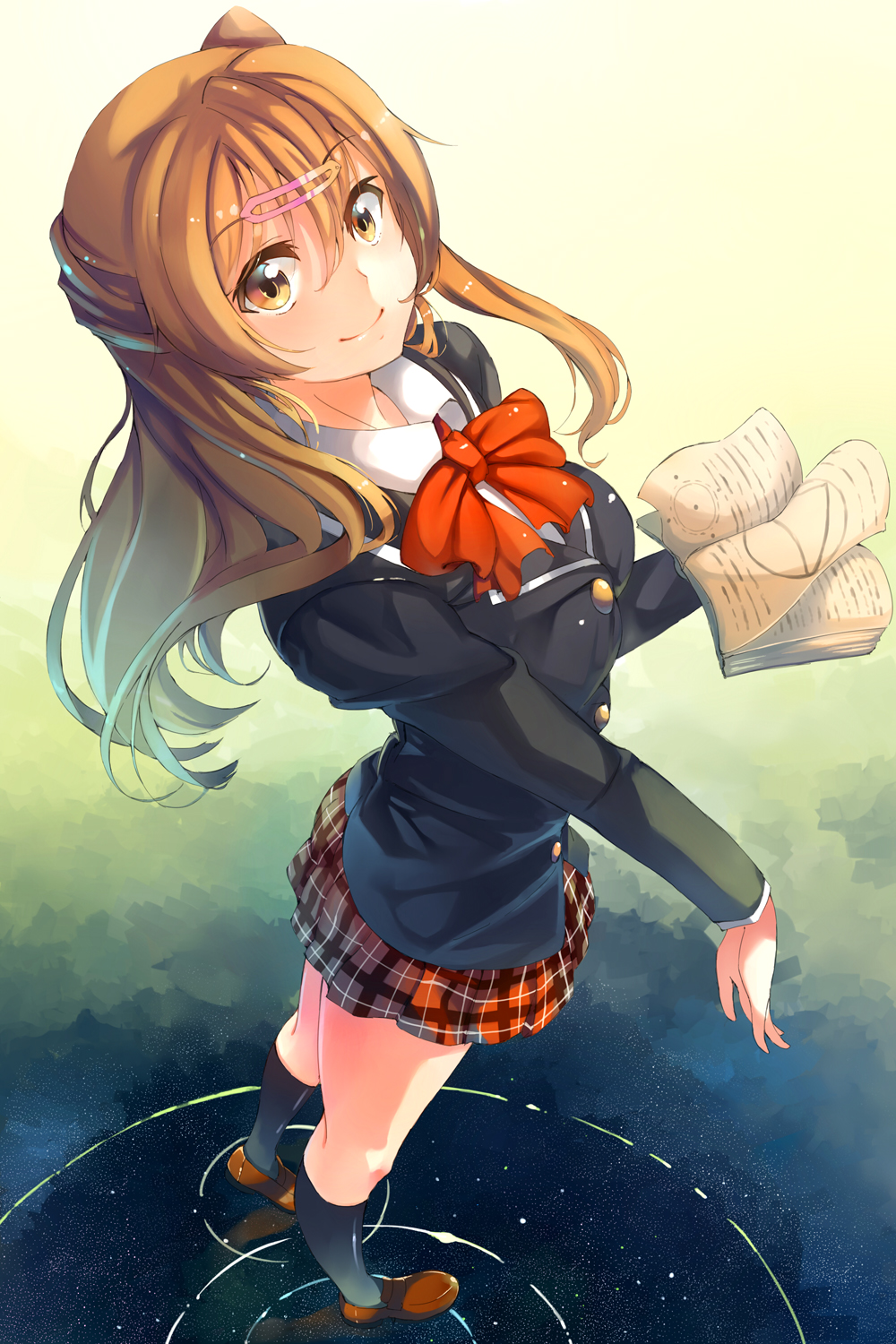 Safebooru - book brown eyes brown hair chuunibyou demo koi ga shitai ...