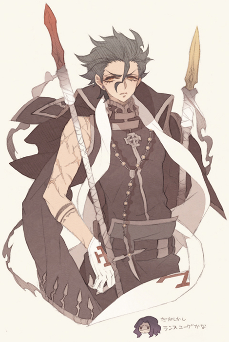 Safebooru - 1boy berserker (fate/zero) chain chibi inset fantasy fate ...