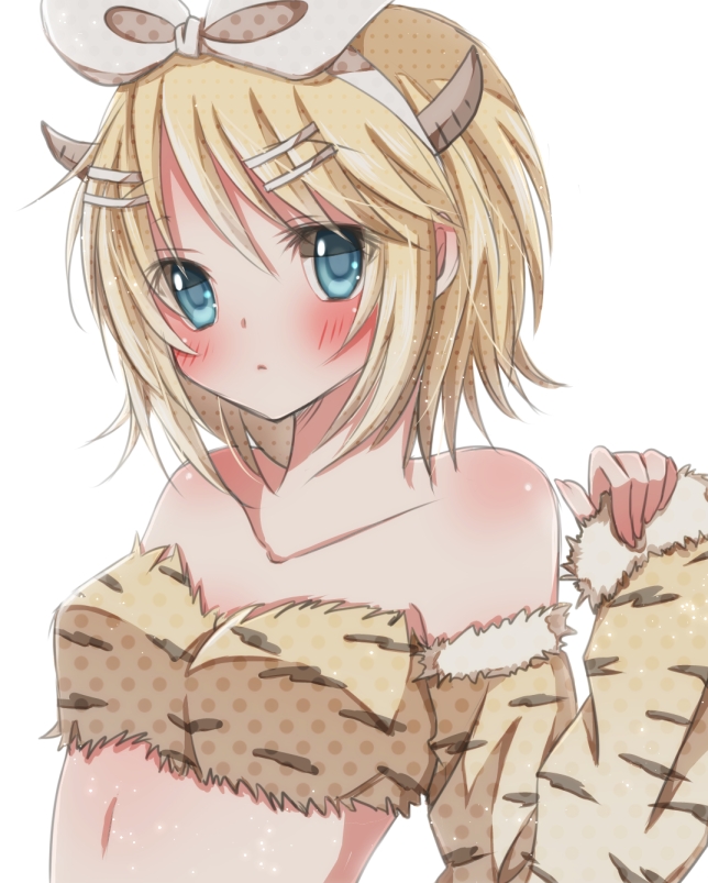 Safebooru - blonde hair blue eyes blush detached sleeves hair ornament hairclip hiro (hirohiro31 ...