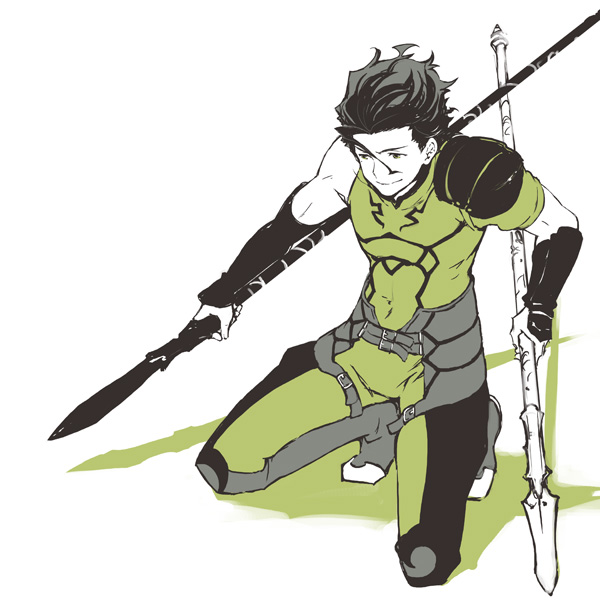 Safebooru - 1boy black hair fate/zero fate (series) gae buidhe gae ...